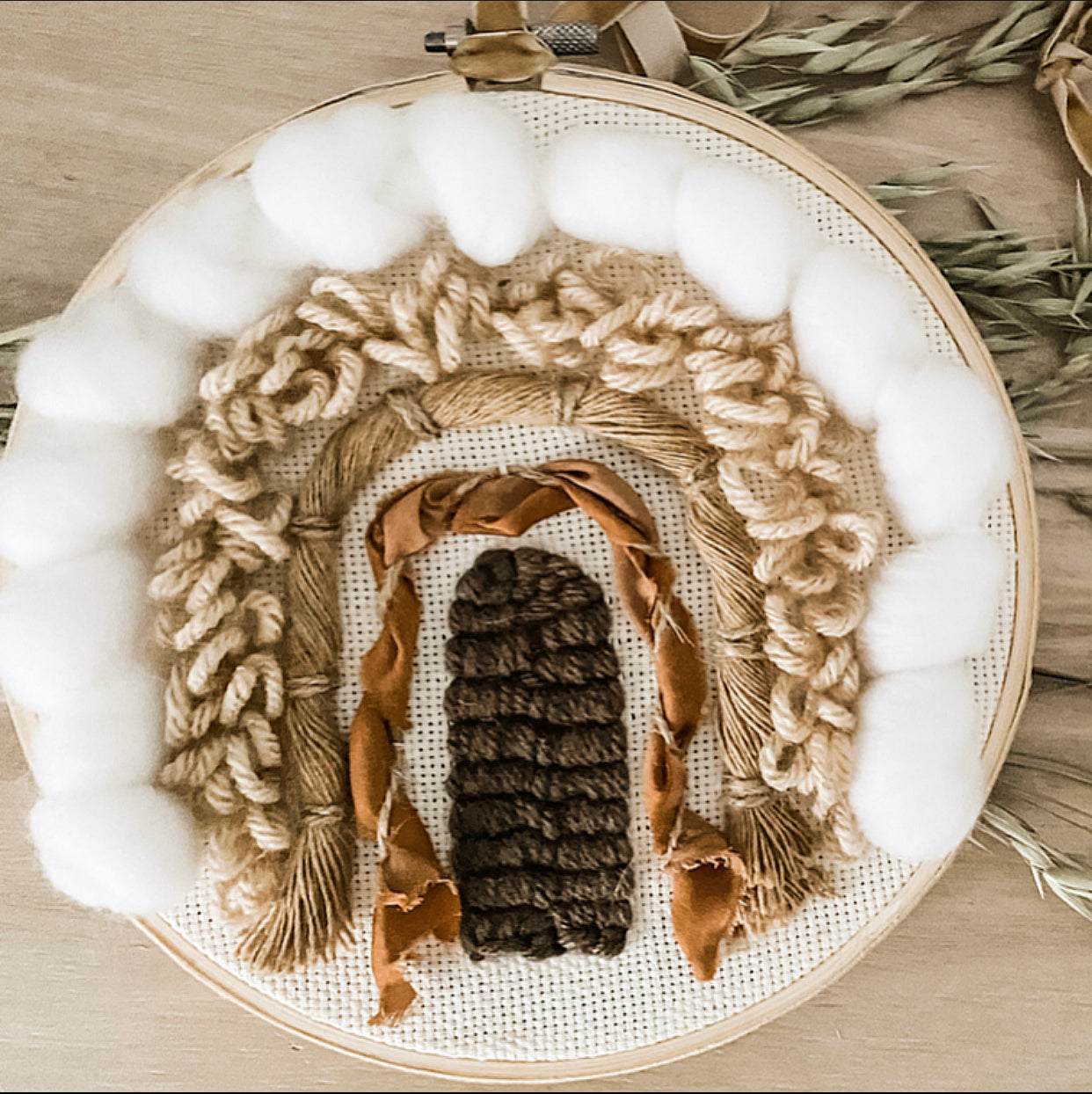 skin tone rainbow (fiber art) – Sew Earthy